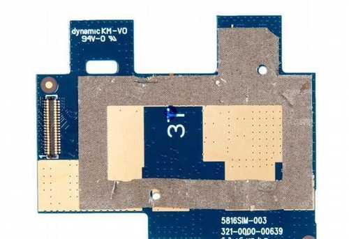 Плата с разъемом sim и SD для Asus ZB551KL ZB551KL