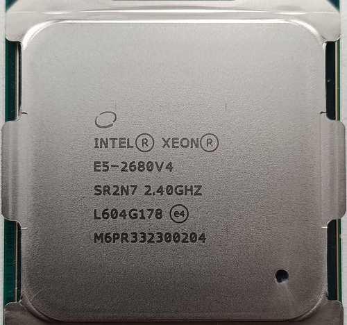 Intel xeon E5 2680 v4