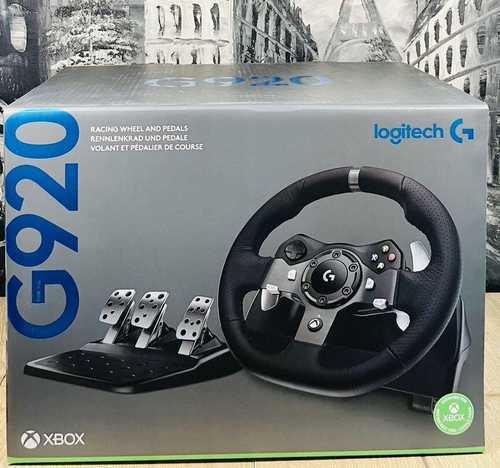 Руль Logitech G920 Driving Force