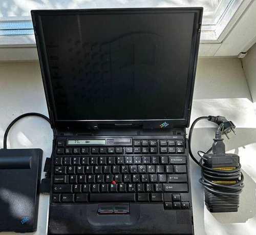 Ретро ноутбук IBM ThinkPad 760D - 1997 год