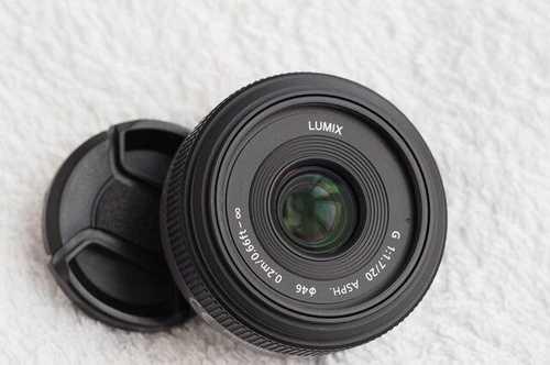 Panasonic Lumix 20mm f1.7 H-H020