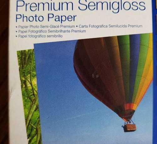 Фотобумага epson a4 Premium Semigloss 13листов