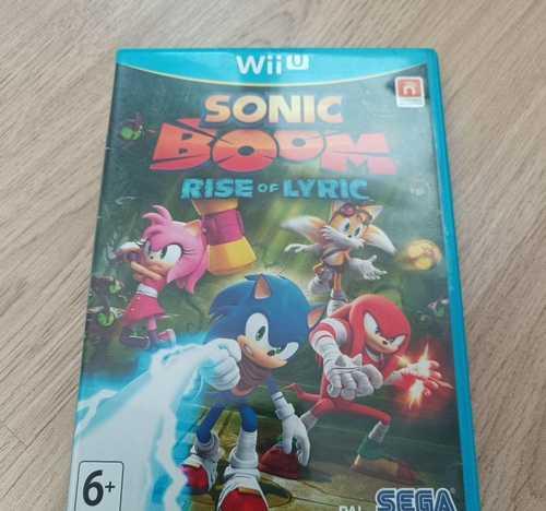 Sonic boom Rise of lyric wii u