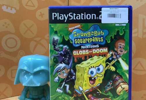 PS2 SpongeBob SquarePants Featuring Nicktoons Glob