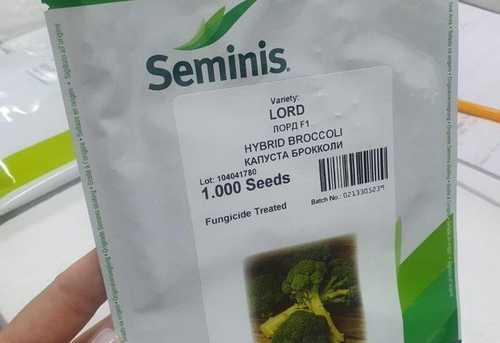 Семена капуста Лорд брокколи гибрид 1 000с Семинис