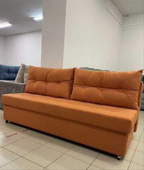 Прямой диван еврокнижка