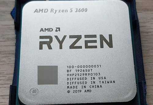 Процессор ryzen 5 3600