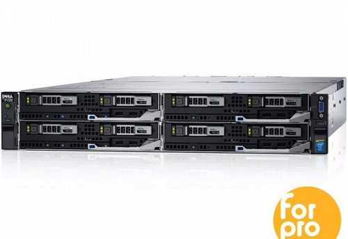 Сервер dell FX2S 4xFC630 8xE5-2686v4 128GB, H730