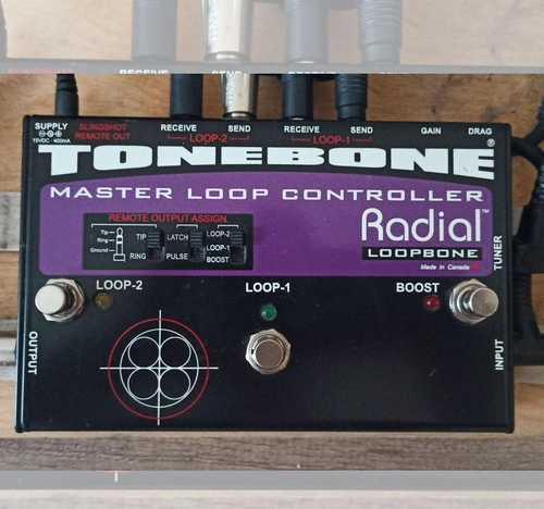 Педаль управления цепями эффектов Radial Loopbone