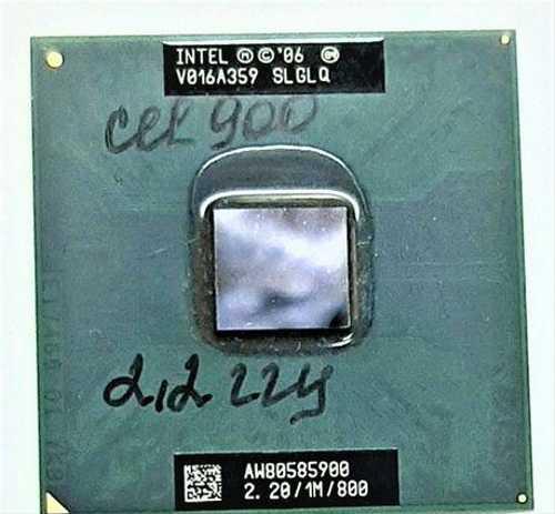 Процессор для ноутбука Celeron 900 2.2ггц (slglq)