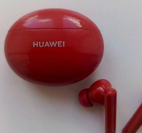 Наушники TWS huawei FreeBuds 4i красные