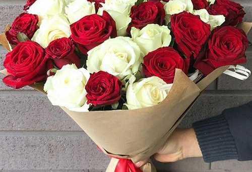 Букет из 29 розы Цветы Красноярск