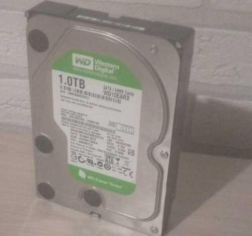 Жёсткий диск WD Green 1 тб 3,5"