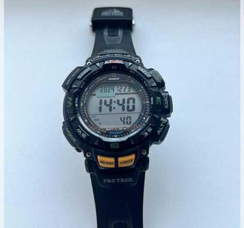 Часы casio protrek prg-240 1-e