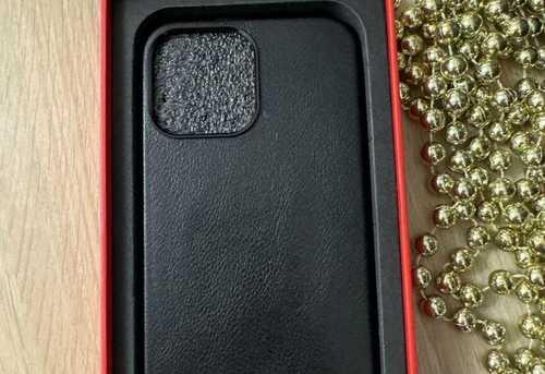 Кожаный чехол iPhone 13 pro max MagSafe