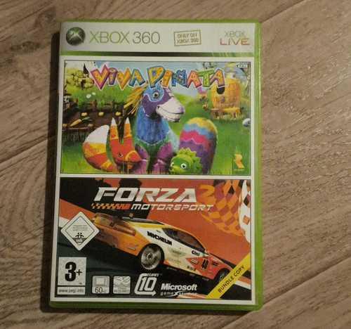 Forza motorsport 2 xbox 360 и Viva pinata