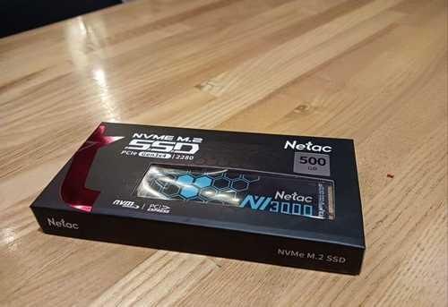 SSD накопитель netac 500gb, NVMe, M.2
