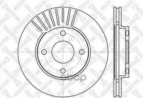 Тормозной диск 60202549VSX Stellox