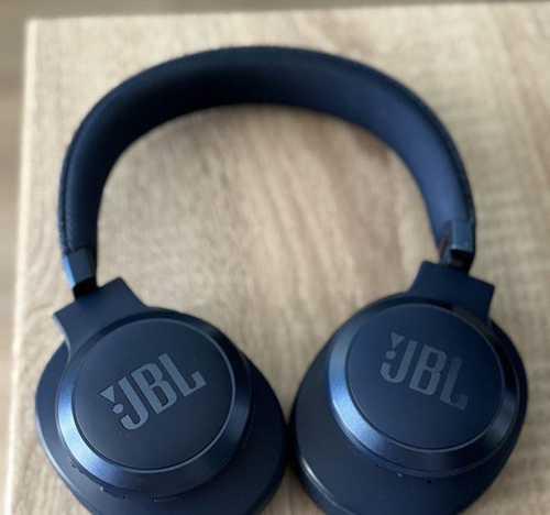 Беспроводные наушники JBL Live 660NC blue