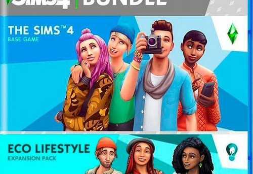 The Sims 4 + Eco Lifestyle Bundle PS4, английская