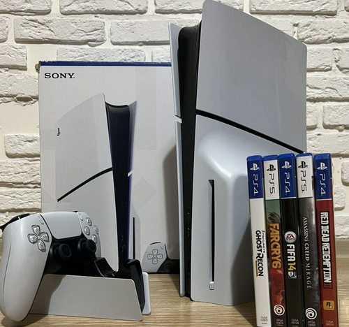 Ps5 Slim с дисководом
