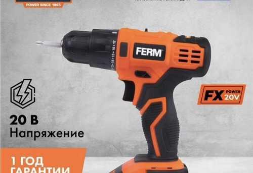 Аккумуляторная дрель Ferm / шуруповерт