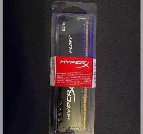 Оперативная память ddr4 hyperx fury 16gb