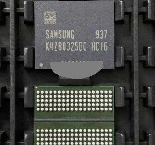 Чипы памяти Samsung K4Z80325BC-HC16 gddr6