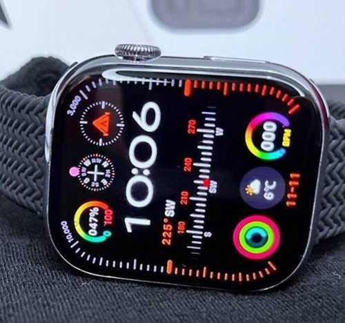 Apple Watch 9 45mm / Гарантия / 2 ремешка (Арт.60832)