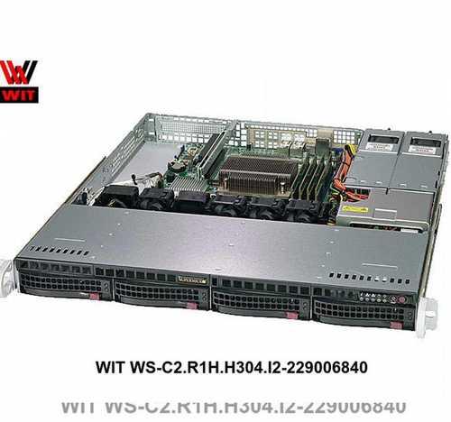 Сервер Supermicro WIT WS-C2.R1H.H304.I2-229006840