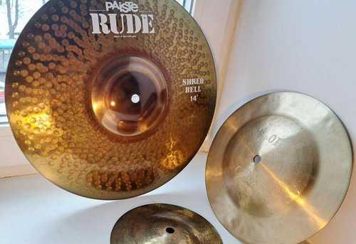 Тарелки Bell от Paiste, Centent, Stagg 7"-14"