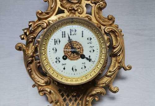 Часы настенные антикварные середина 19го века