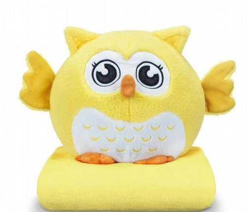 Игрушка сова с пледом