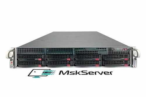 Сервер Supermicro 6027R-TRF 2x E5-2667v2 128Gb