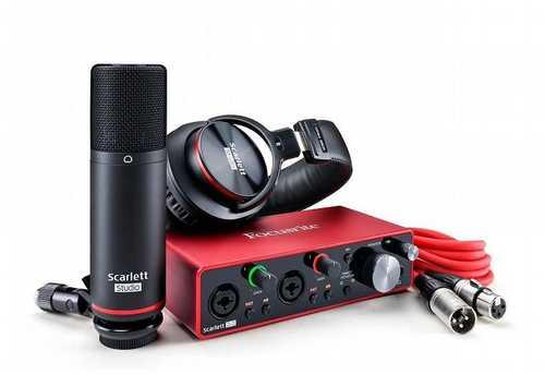 Портастудия focusrite Scarlett 2i2 Studio 3rd Gen