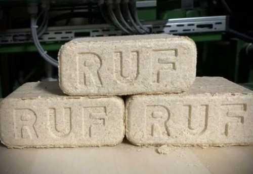 Твёрдоетопливо RUF-хвоя-брикеты 10кг(12шт)