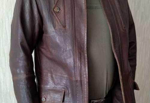 Куртка кожаная мужская bigardini 48-50 р Италия