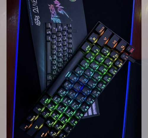 Механическая клавиатура Dexp Tanto RGB 60