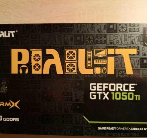 Видеокарта Palit GTX 1050ti 4gb