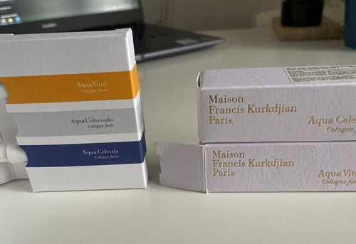 Парфюмерия Maison Francis Kurkdjian (2 ml и 5 ml)