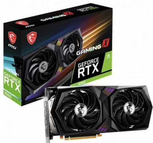 Видеокарта Rtx 3060 12gb MSI Gaming X