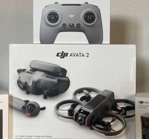 DJI Avata 2 Fly More Combo (3акб)