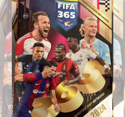 Наклейки panini fifa 365 2024