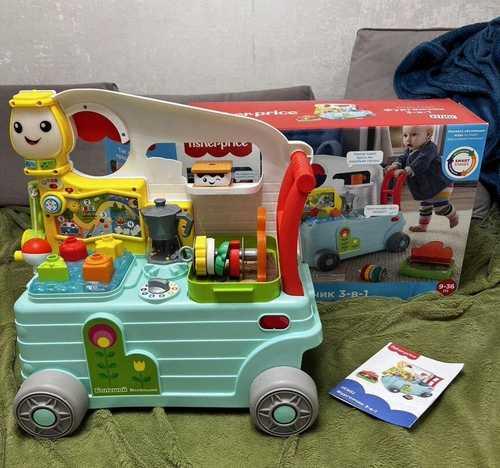 Ходунки каталка fisher price