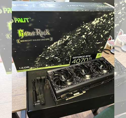 Видеокарта Palit GeForce RTX 4070 Ti GameRock