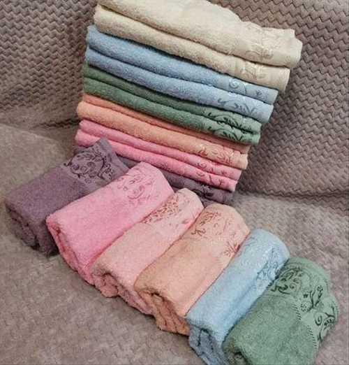 Махровые полотенца новые Турция