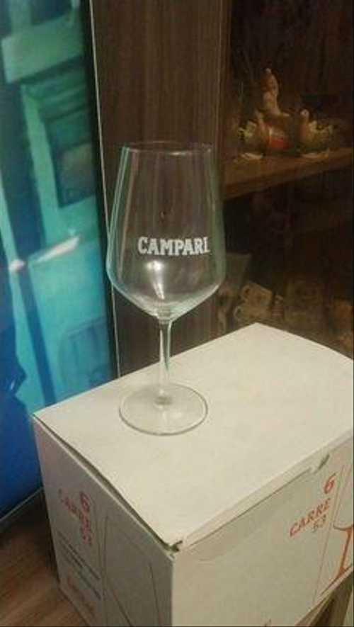 Фужеры Campari, бокалы Martini