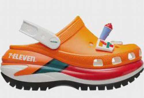 Кроссовки 7-Eleven x Mega Crush Clog Orange, оранж