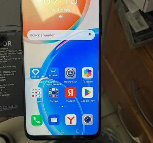 Дисплей в сборое оригинал honor X8