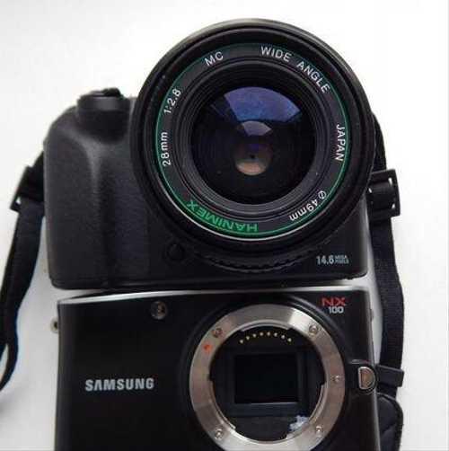 Samsung NX11 с объективов + в подарок SamsungNX100